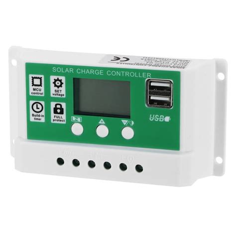Controlador De Energía Controlador De Carga Solar Lcd Regulador De