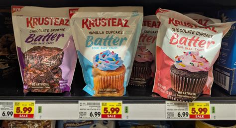 Krusteaz Cupcake Batter As Low As 3 49 At Kroger Plus Cheap Brownie