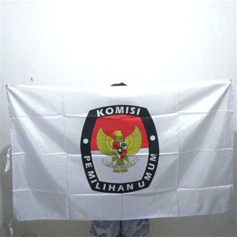 Jual Bendera Kpu Indonesia 90x135 Cm Shopee Indonesia