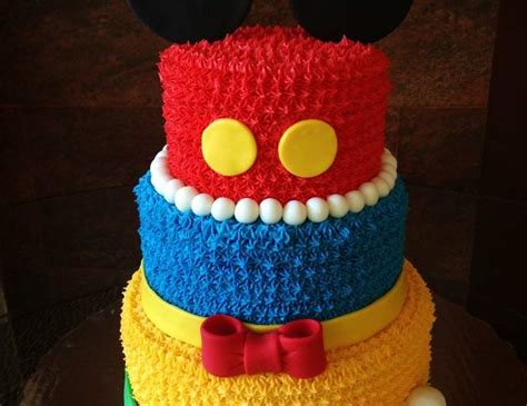 Mickey Mouse Birthday Mickey Donald And Pluto Cake Catch My Party