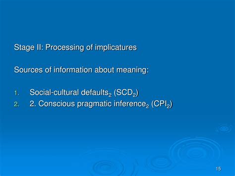 Ppt Composing Utterance Meaning An Interface Between Pragmatics And
