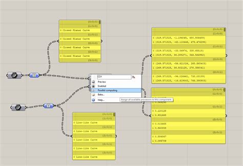 ccx curve curve intersection screws tree grasshopper mcneel forum