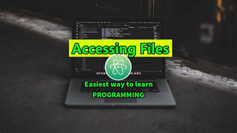 Accessing Files Easiest Way To Learn C With Atom Editor In Windows 10