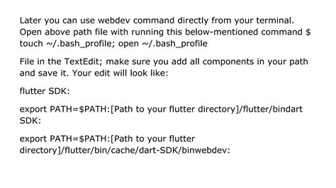 complete guide to flutter app development pptx
