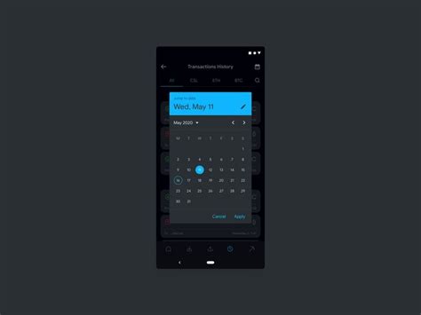 Material Design Calendar Redesign
