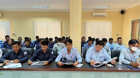 អគ្គិសនីកំពង់ចាម នៅរសៀលថ្ងៃចន្ទ ១២រោច ខែមាឃ ឆ្នាំរោង ឆស័ក ព ស ២៥៦៨ ត្រូវនឹងថ្ងៃទី២៤ ខែកុម្ភៈ