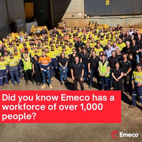 Emeco Fun Facts Did You Know Emeco Has A Workforce Of Over 1000
