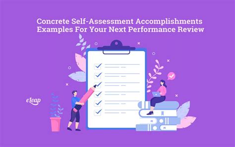 Concrete Self Assessment Accomplishments Examples For Your Next