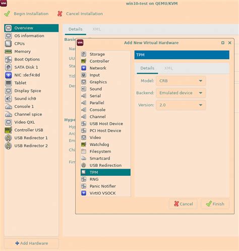 Enable Emulated TPM In KVM Windows Forums