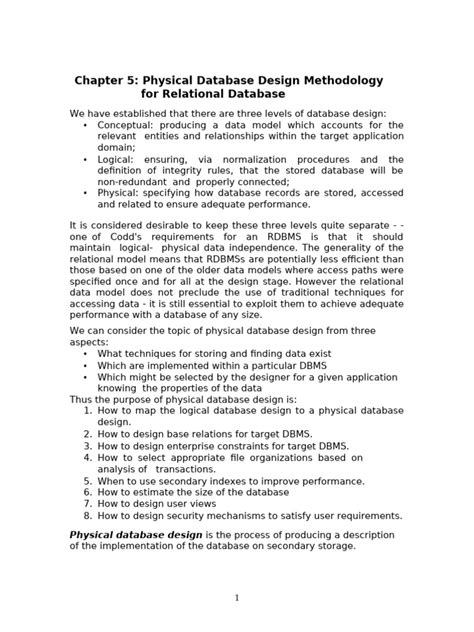 databases pdf databases relational database