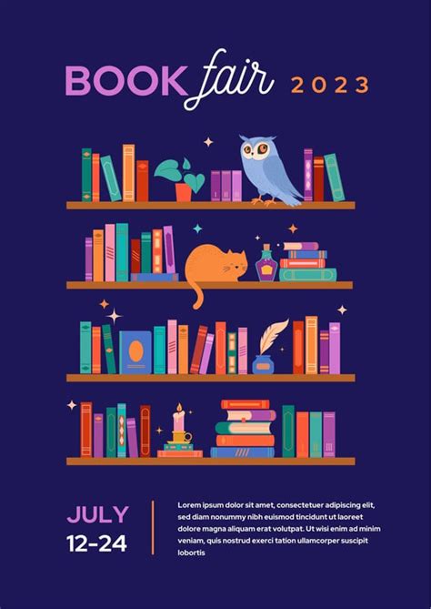 Design And Print A Book Fair Poster In One Place Customize A Book Fair Poster And Enjoy Planet