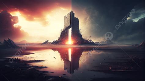 공상 과학 일러스트 배경 공상 과학 삽화 배경 배경 일러스트 및 사진 무료 다운로드 Pngtree