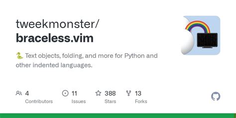 Bracelessvim Text Objects Folding And More For Python And Other