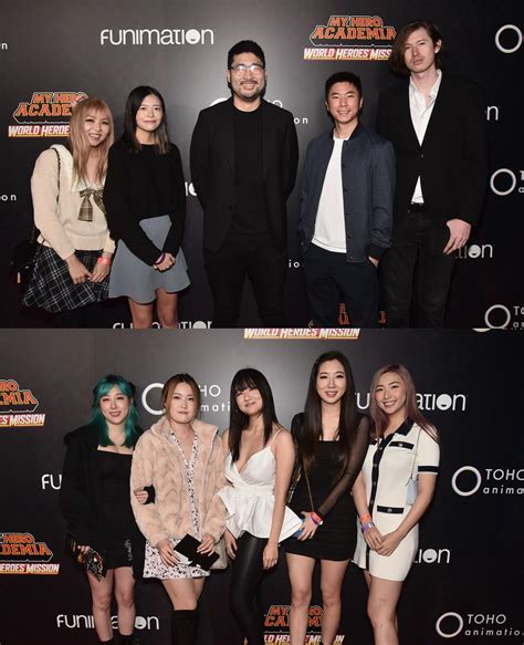 Otvandf At The La Premiere Of My Hero Academia World Heroes Mission