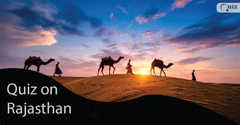 Quiz On Rajasthan Quiz Orbit
