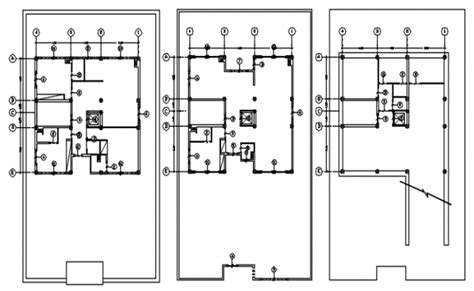 Foundation Plan And Constructive Column Structure Details Dwg File Artofit