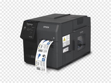 라벨 프린터 Epson Inkjet 인쇄 프린터 잉크 전자 제품 Png Pngegg