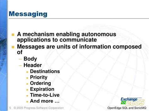 Ppt Openedge® Sql And Sonicmq® Using Jms With Sql Applications