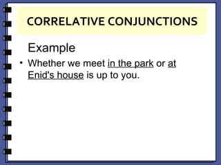 Correlative Conjuctions PPT