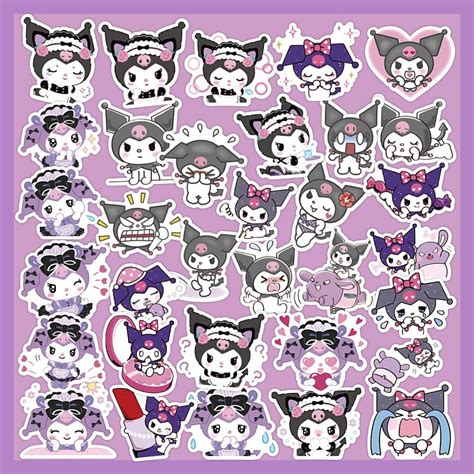 Kuromi Cute Stickers At Paula Banks Blog