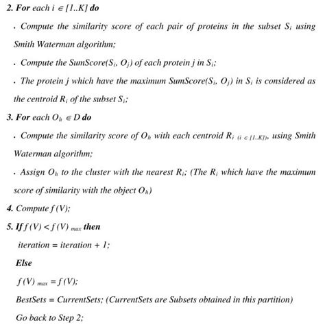 Pseudo Code For Pro Kmeans Algorithm Download Scientific Diagram