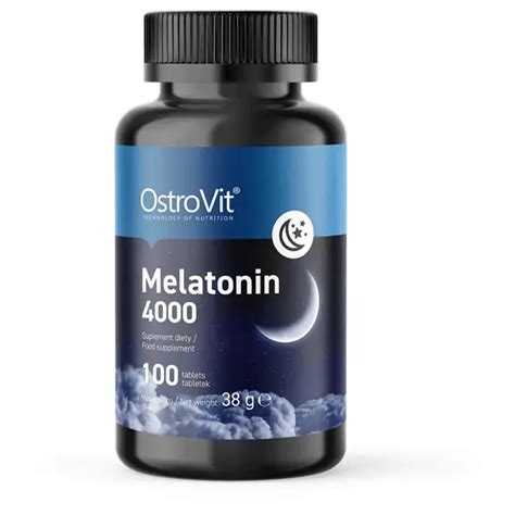Ostrovit Melatonin 4mg Sleep Support 100 Tablets Low Price Check