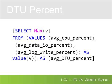 Geek Sync Azure Sql Database Performance Tuning Ppt