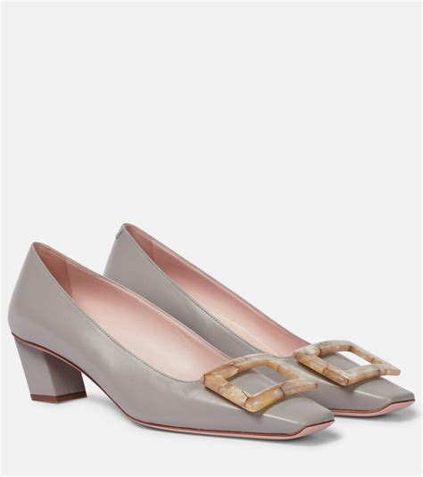 Roger Vivier Belle Vivier Leather Pumps Roger Vivier