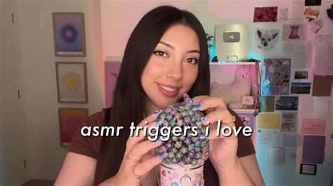 Asmr Triggers I Love Youtube