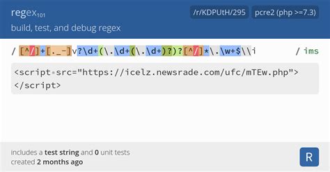 Regex Build Test And Debug Regex