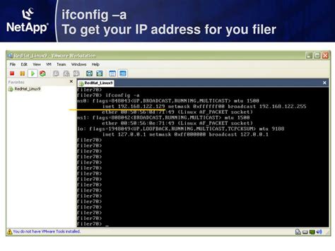 Ppt Installing Vmware And The Data Ontap Simulator Powerpoint