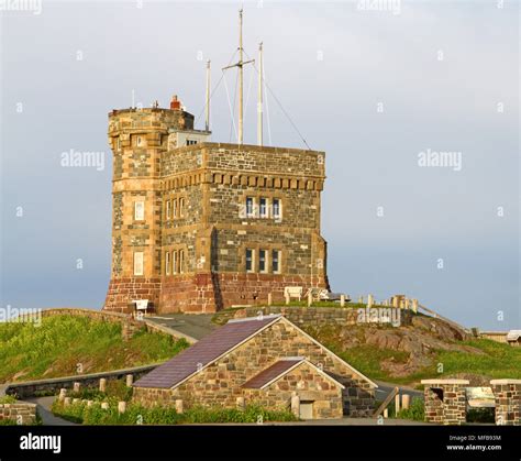 The Cabot Tower On Signal Hill In Beautiful St Johns Newfoundland