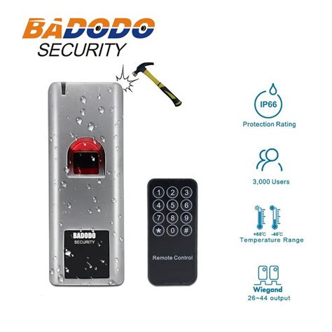 1000 Users Waterproof Biometric Fingerprint Access Vicedeal