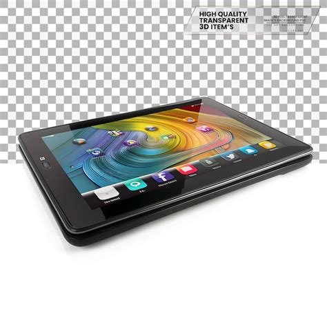 Tablet A Portable Touchscreen Computer Used For Various Tasks On