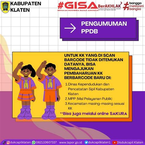 Pengumuman Ppdb Disdukcapil Kabupaten Klaten