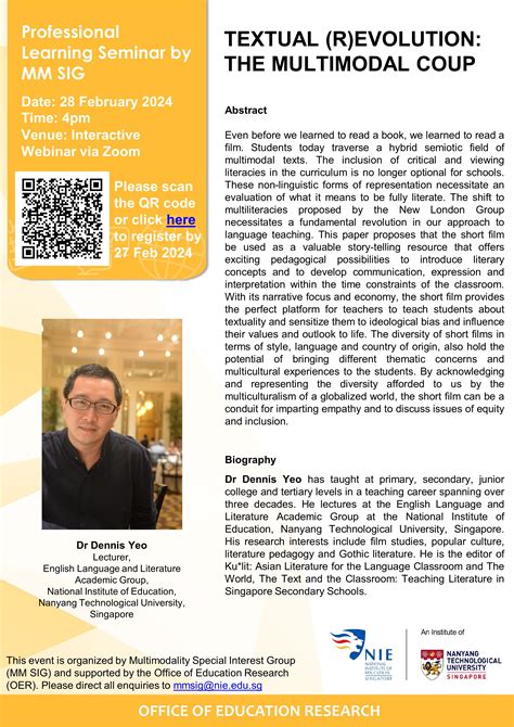 Professional Learning Seminar By Multimodality Special Interest Group Textual R Evolution