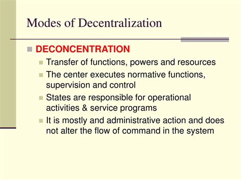 PPT DECENTRALIZATION PowerPoint Presentation Free Download ID 5868427
