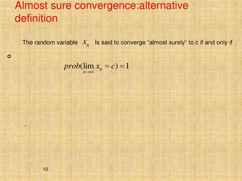 Large Sample Theory Ec 532 Burak Saltoğlu Ppt Download