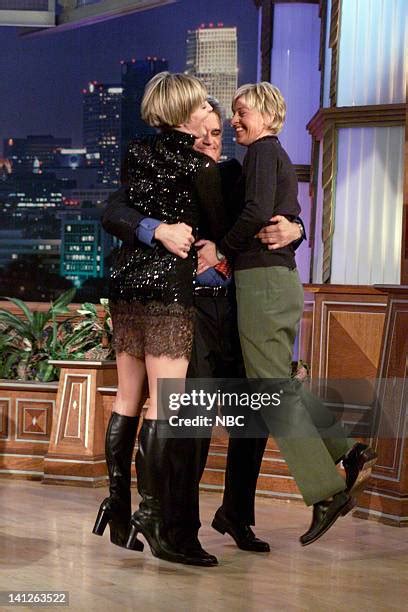 Ellen Degeneres Sharon Stone Photos And Premium High Res Pictures