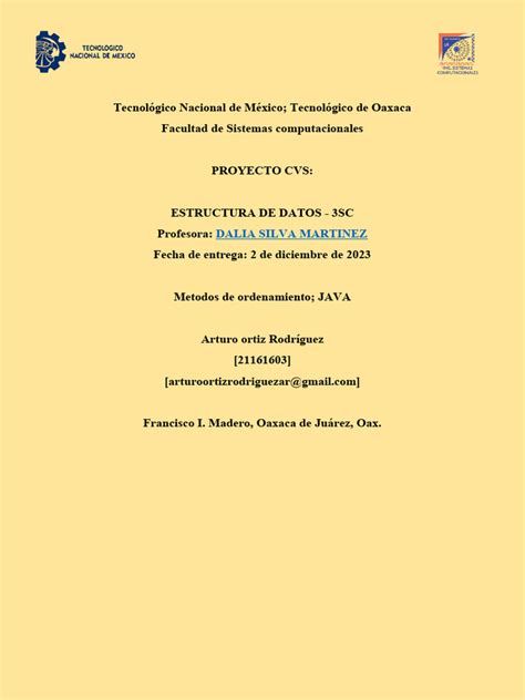 U6proyecto Final Pdf Java Lenguaje De Programación Archivo De