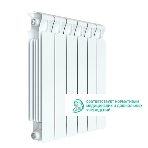 Биметаллический радиатор Rifar Monolit 500 6