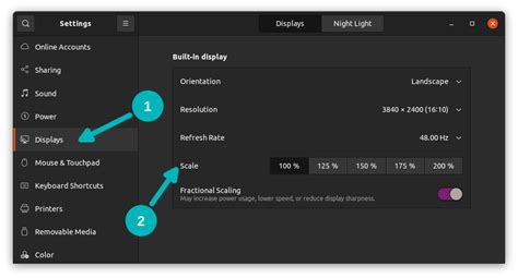 Icons Look Too Small Enable Fractional Scaling To Enjoy Your HiDPI K Screen In Ubuntu Linux