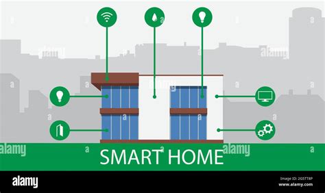 Mobile Phone Smart Home House App Application Concept Home Automation