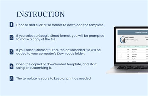 Cost Of Goods Sold COGS Template In Excel Download Template Net