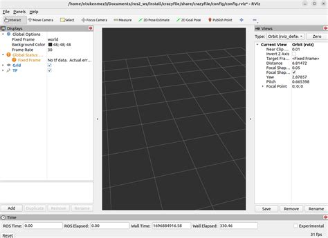 Ros Ros Rviz Environment For Crazyflie Simulation Robotics Stack Exchange