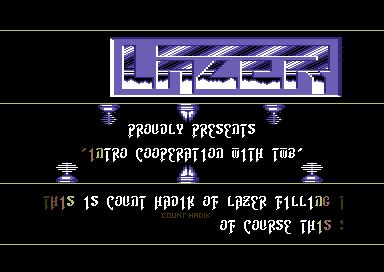 CSDb New Intros By Lazer And The Wild Babes 1989 CSDb New Intros By Lazer And The Wild Babes 1989
