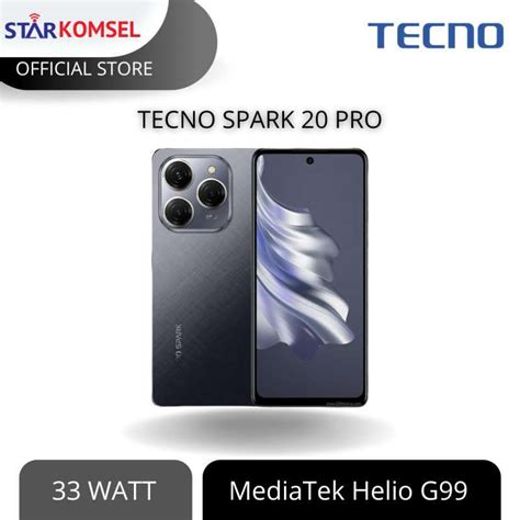 Jual Hp Tecno Spark 20 Pro 12 256 Garansi Resmi Tecno Di Seller Star Komsel Store Masale Kota