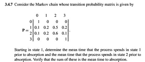 Solved Consider The Markov Chain Whose Transition Chegg