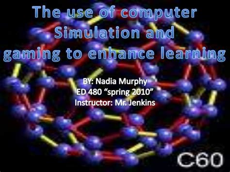 Computer Simulation Pptx 3 D Graphics Computer Software And