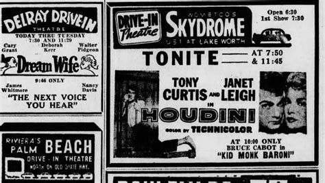 Photos Old Movie Theaters And Drive In Theaters Of Palm Beach County